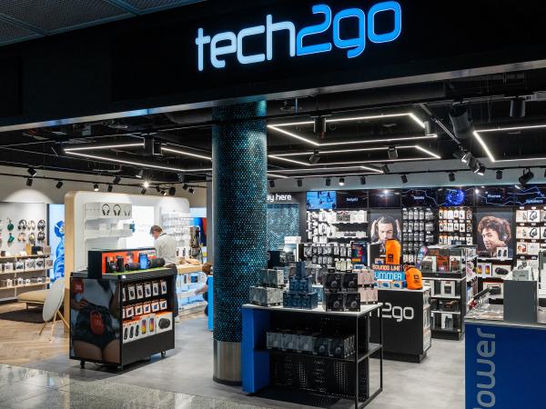 Neuer tech2go Flagship-Store mit Bang & Olufsen-Lounge am Flughafen ...
